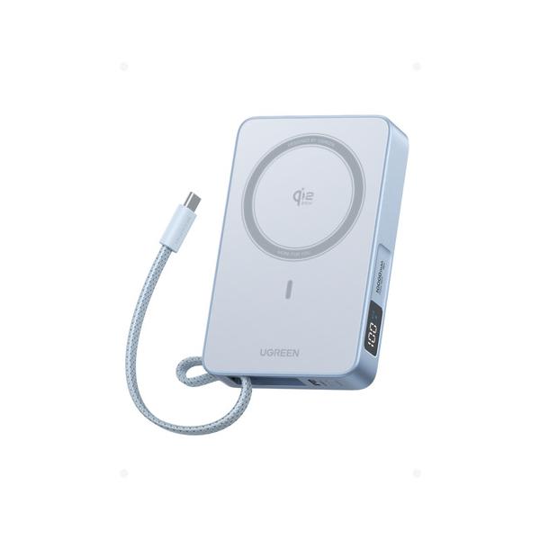 UGREEN　65958B　MagFlow　10000mAh　マグネット式モバイルバッテリー　25W 500