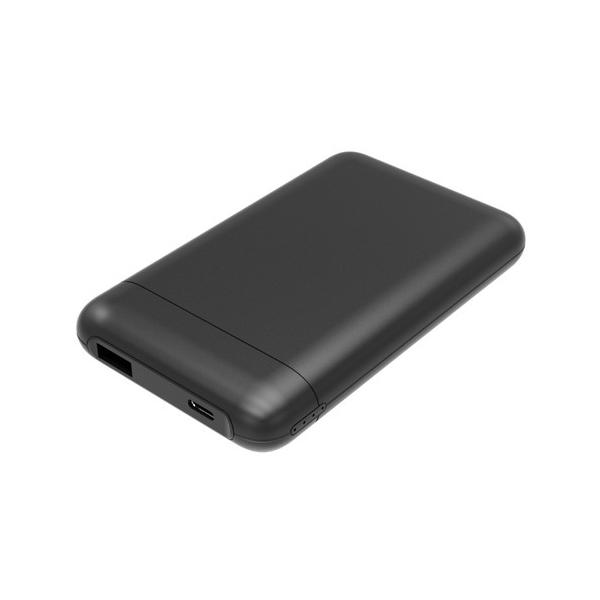 多摩電子工業　TLP157UCK　準固体モバイルバッテリー　10000mAh　USB　PD20W　USB-Cポートx1　USB-Aポートx1　ブラック 500