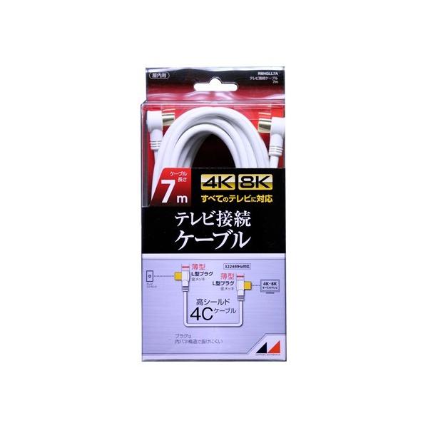 日本アンテナ　RM4GLL7A　4K8K放送対応　高品質テレビ接続ケーブル　　7m 81