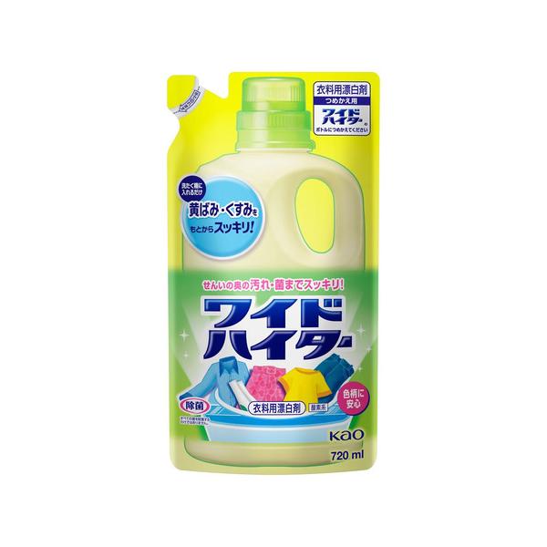 花王　ワイドハイター　つめかえ用　720ml　【日用消耗品】 861