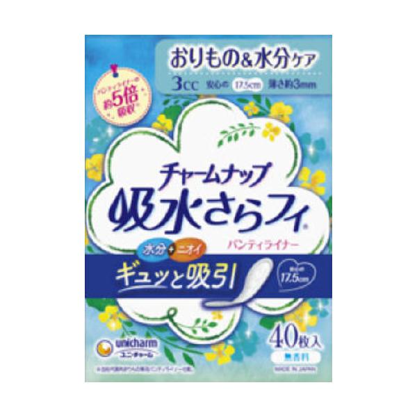 ユニ・チャーム　チャームナップ　吸水さらフィライナー　40枚 861