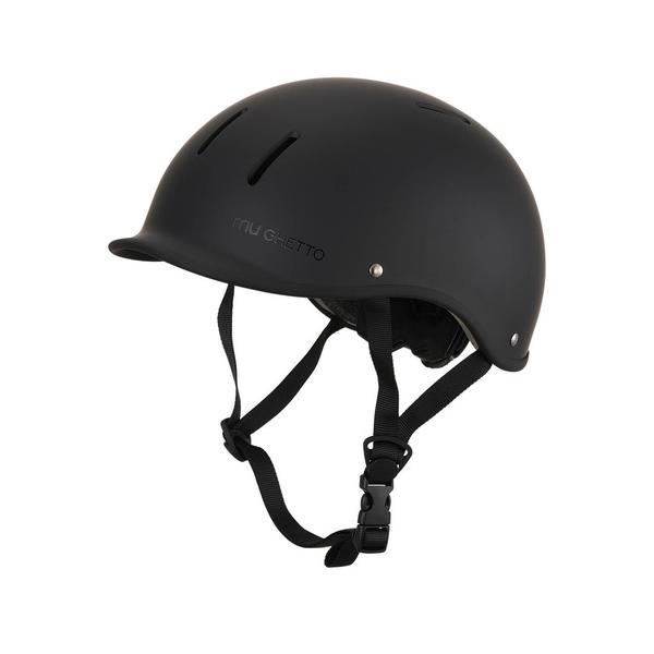 石野商会　ISN11303MBK　サイクルヘルメット　ミュゲット　マットブラック 812