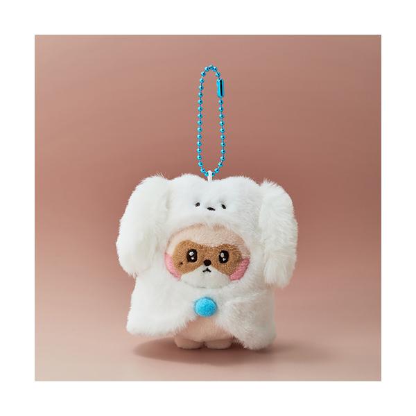 ＬＩＮＥｆｒｉｅｎｄｓ　100034243　zeroni　ミニぬいぐるみキーリング（Fluffy　Wonderland）　hanini　ＺＥＲＯＢＡＳＥＯＮＥ 888