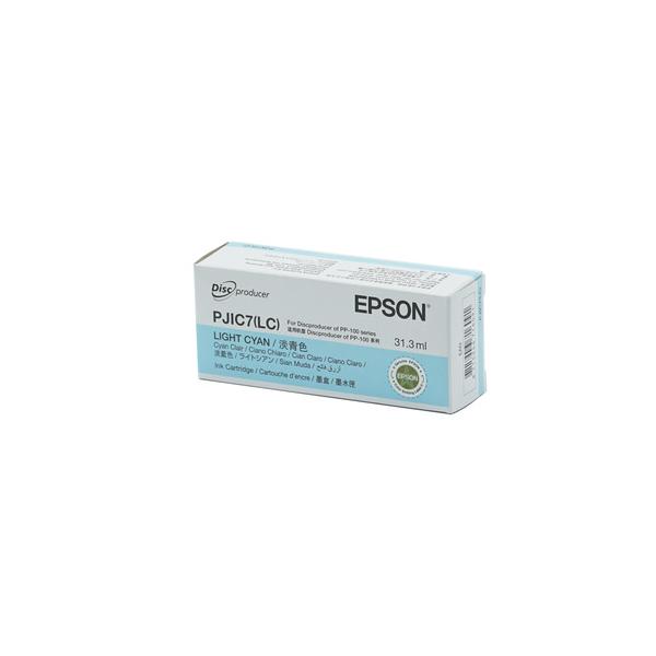EPSON PJIC7LC 純正プリンターインクカートリッジ Disc Producer用 ライトシアン 119