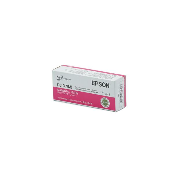 EPSON PJIC7M 純正プリンターインクカートリッジ Disc Producer用 マゼンタ 119