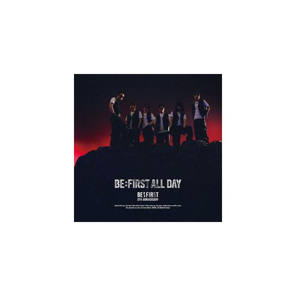 【CD】BE：FIRST　／　BE：FIRST　ALL　DAY　LIVE盤(DVD付) 260