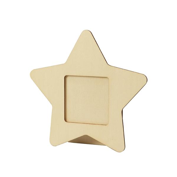 アーテック　木製小物入れ　星型　21256 885