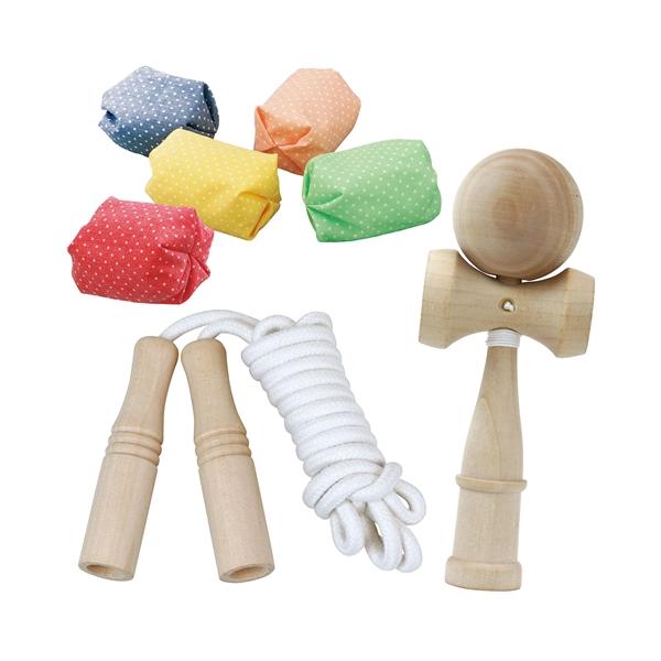 アーテック　けん玉・なわとび・お手玉3点セット　21290 885