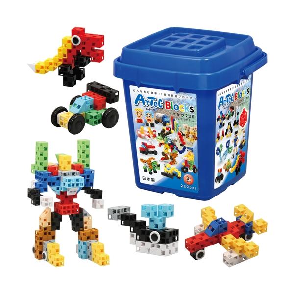 アーテック　Artecブロック　バケツ220【ビビット】　76536 885