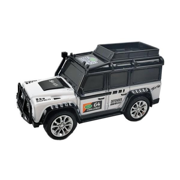 ハピネット　ミニカーR／C　ハピネットR／Cシリーズ　　ミニカーR／C　オフロードWホワイト　ラジコン：自動車 885