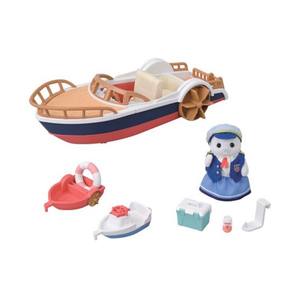 エポック社　シルバニアファミリー　アザラシ船長のわくわくボートセット 885
