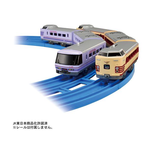 タカラトミー　プラレール　さらば381系特急やくも（国鉄色やくも＆スーパーやくも色） 885