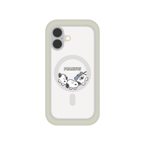 グルマンディーズ　SNGG-89B　ピーナッツ　iPhone　16　2LENS　model　MagSafe対応プランプフレームケース　きょうだい 500
