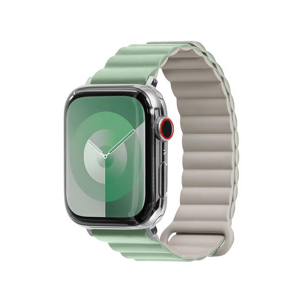 LAUT　LAWSNSGN　APPLE　WATCH　1〜9／SE　1〜2用　バンド　38／40／41mm　LAUT　NOVI　SPROT　GREEN 500