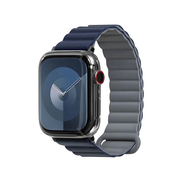 LAUT　LAWSNSNV　APPLE　WATCH　Series　1〜9／SE　1〜2用　バンド　38／40／41mm　LAUT　NOVI　SPROT　NAVY 500