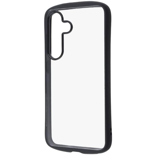 レイ・アウト　Galaxy　S25　LS　Puffull　耐衝撃　バンパー　ハイブリッドケース　／BK　RT-GS25CMD1／B 500