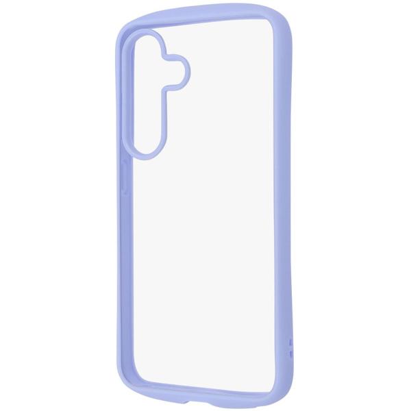 レイ・アウト　Galaxy　S25　LS　Puffull耐衝撃　バンパー　HBケース　／　ペールブルー　RT-GS25CMD1／PA 500