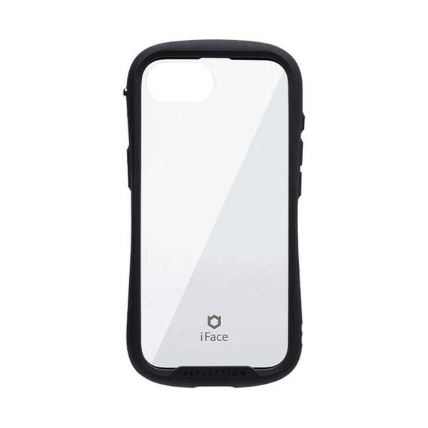 HAMEE　iPhone　16e　iFace　Reflection強化ガラスクリアケース　iFace　ブラック　41-988503 500