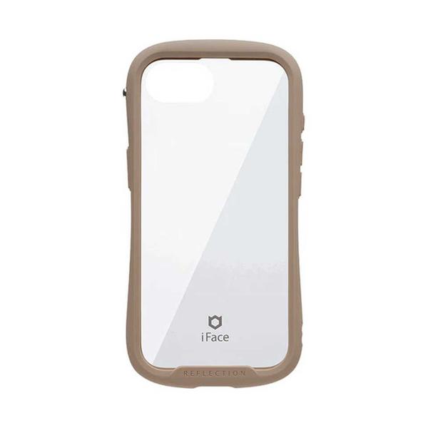 HAMEE　iPhone　16e　iFace　Reflection強化ガラスクリアケース　iFace　ベージュ　41-988534 500