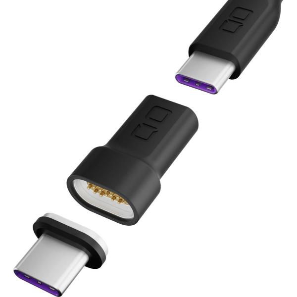 CIO　USB-C　マグネット変換アダプタ　ストレート　ブラック　CIO-MGCT-I-CC-BK 500