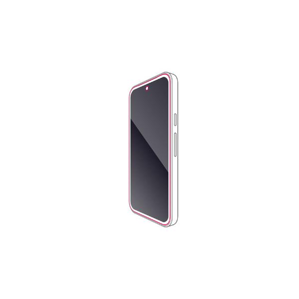 エレコム　PM-P251FLGZ　Google　Pixel　9a　ガラスフィルム　画面内指紋認証対応　衝撃吸収　表面硬度10H　SHOCKPROOF 500