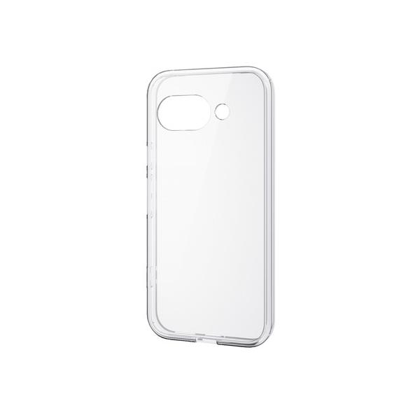 エレコム　PM-P251HVCKCR　Google　Pixel　9a　ケース　ハイブリッド　カバー　カメラレンズ保護設計　ワイヤレス充電可　クリア 500