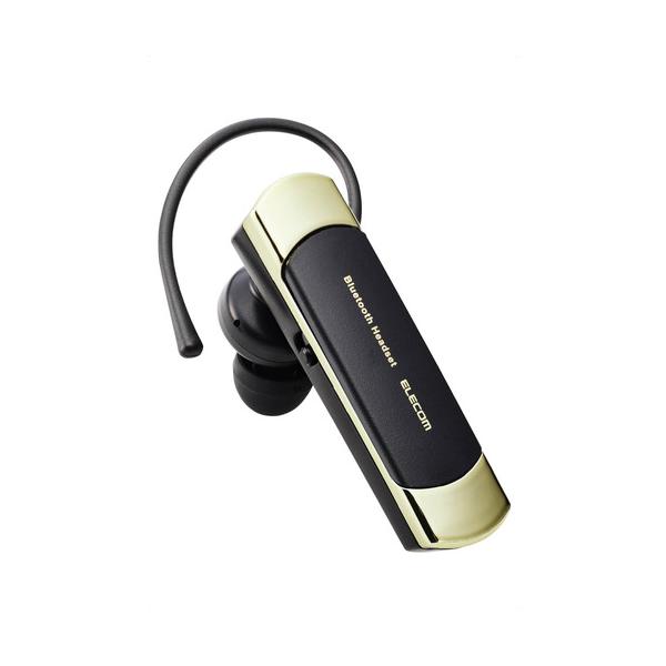 エレコム　LBT-HS21MPGD2　Bluetooth　5.2　ヘッドセット　左右両対応　マイク内蔵　ミュート機能　ゴールド 500