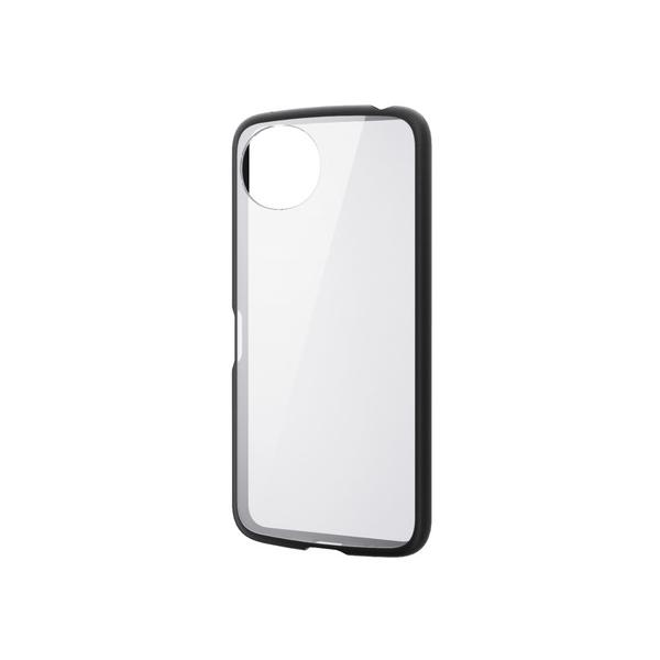 エレコム　PM-S251TSLFCBK　AQUOS　wish5　(　SH-52F　)　ケース　ハイブリッド　カバー　TOUGH　SLIM　LITE　ブラック 500