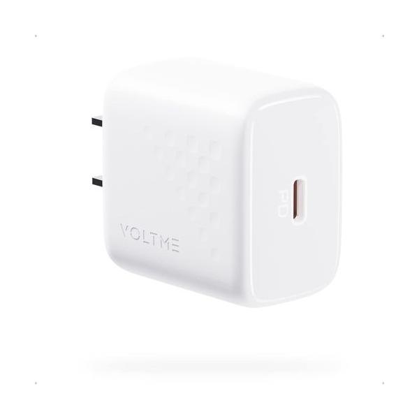共栄物産　V2085　USB急速充電器　Revo　20　Lite　USB　PD対応　20W　USB-C×1　　ホワイト 500
