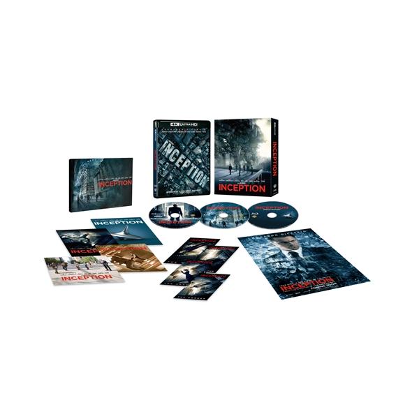【4K　ULTRA　HD】インセプション　4K　UHD　+　ブルーレイ　セット(3枚組／ペーパープレミアム付)(4K　ULTRA　HD+ブルーレイ) 240