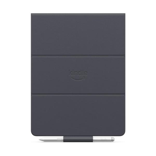 Amazon　B0FDNNDR4D　Amazon純正　折りたたみ　植物性レザーカバー　Kindle　Scribe　2026年発売シリーズ専用　グラファイト 111