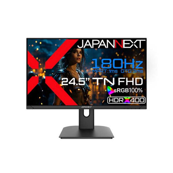 JAPANNEXT　24.5インチ　TNパネル搭載　180Hz対応　フルHD　ゲーミングモニター　JN-245GT180FHDR 112