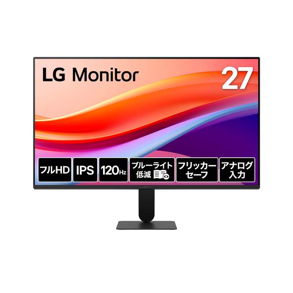 LGエレクトロニクス　27U411A-B　27型　LG　Monitor　フルHD　120Hz　IPS　sRGB　99%　HDR　アンチグレア　フリッカーセーフ　　ブラック 112