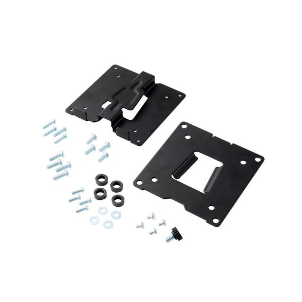 エレコム　DPA-QB01BK　ブラケット　クイックリリース　VESA規格対応　モニターアーム用　17〜49インチ　耐荷重20kg　ブラック 112