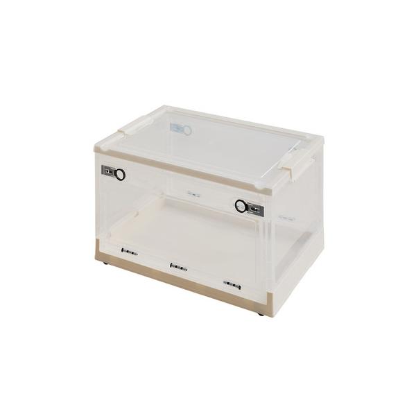 萩原 【2個セット】収納ボックス PS100 L(42L)CL クリア 446
