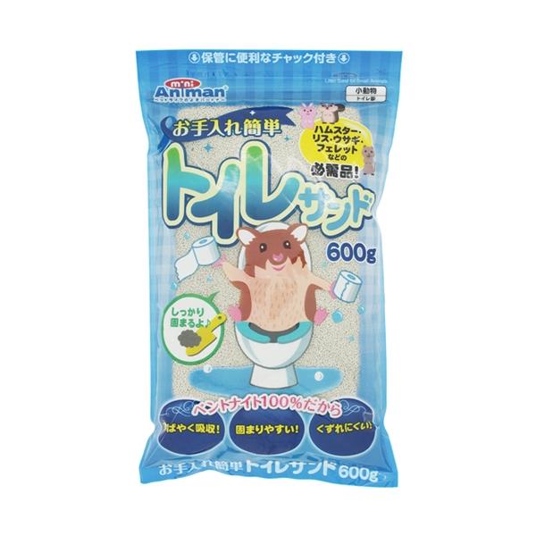 ドギーマンハヤシ　お手入れ簡単トイレサンド　６００ｇ 866