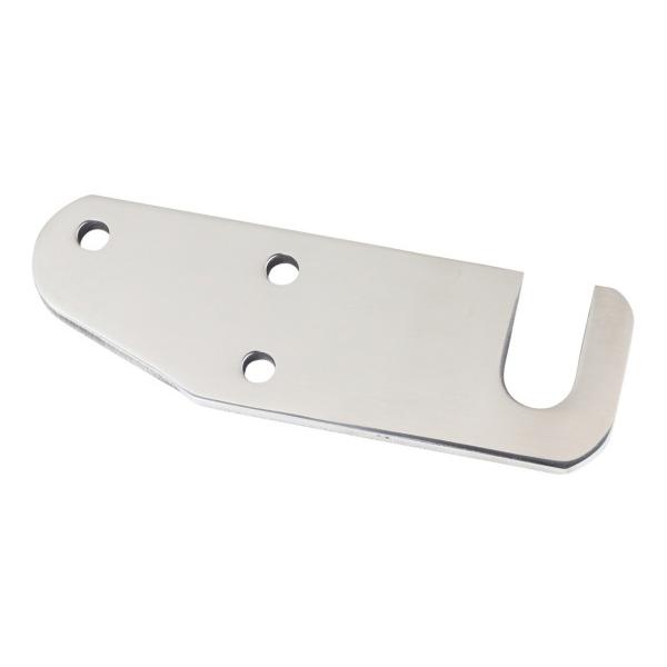 材質//ステンレスSUS304寸法//厚み：8×幅：65mm、口金：22×45mm、重量：0.69kg寸法図//画像よりご確認下さい ※図は全て右用を示す表面処理//#400研磨（おもて面のみ）仕様//左用【商品説明】主にアルミブロックアオ...