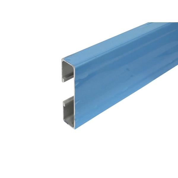 材質//アルミA6N01S-T6寸法//高さ：100×厚み：25mm、長さ：2600mm、重量：3.13kg寸法図//画像よりご確認下さい表面処理//アルマイト／クリアー仕様//オーバーハング、ジョイント用【製品の特徴】〇アルミサイドバンパ...