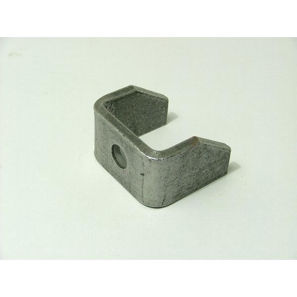 材質//鉄製SS400寸法//幅：86×長さ：76mm、厚み：50mm、板厚：9mm、穴径：18mm、重量：0.63kg寸法図//画像よりご確認下さい表面処理//生地