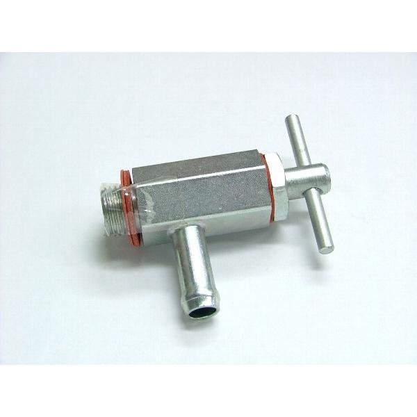 材質//スチール寸法//ホース内径φ9.5用、ネジ径：16mm、ネジピッチ：1.5表面処理//三価メッキ