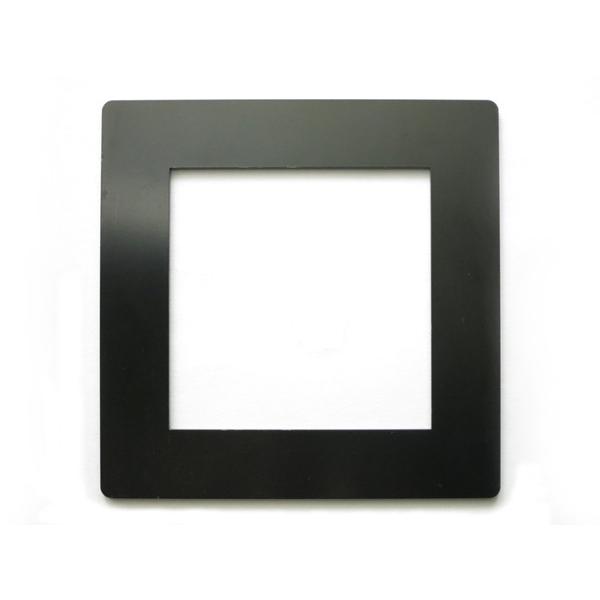 材質//鉄製SS400寸法//外寸：176×176mm、内寸：116×116mm、板厚：4.5mm寸法図//画像よりご確認下さい。表面処理//カチオン電着塗装仕様//スタンションガイド本体100×100mm用の上部板、※木材運搬用※スタンシ...