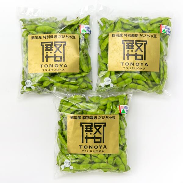 【発売日：2026年07月28日】鮮やかな緑は山形の夏の風物詩！枝豆農家が手塩にかけて育てた「だだちゃ豆」です。茹で上がりの芳醇な香りと濃厚な旨味が、驚くほどに美味しい！キンキンに冷やしたビールのおつまみにどうぞ。約300年続く農家「殿や鶴...