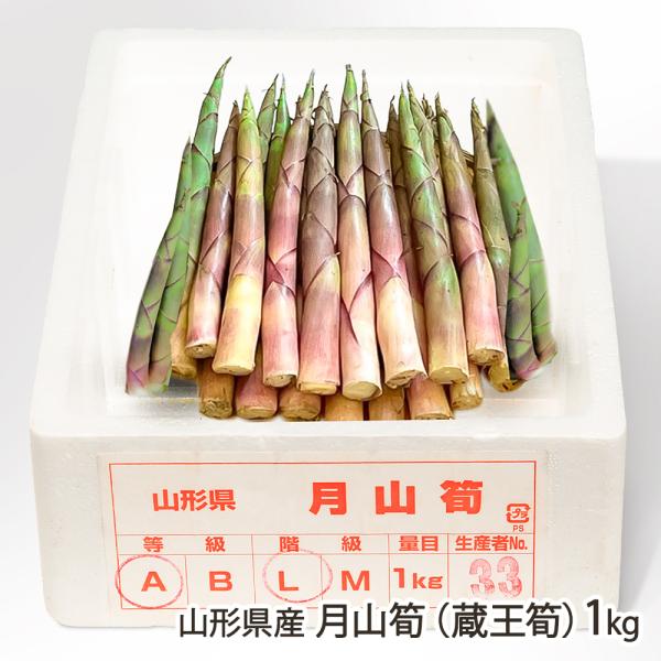 蔵王山の麓で育った「月山筍」です。アク抜きなしで食べられます。コリコリとした心地良い食感と、雪の下でじっくりと蓄えた甘みをお楽しみください。味噌汁や天ぷらなど、さまざまな料理にどうぞ！上山市の農家・大八米屋が、蔵王山の麓で栽培した「月山筍（...