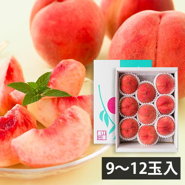 【産地直送でお届け】エコファーマーの堀さんが作る甘い白桃です。まどかは、大玉でち密な果肉と甘さが特徴の白桃です。どちらかとういうと硬めの甘い桃がお好きな方にお勧めです。芳醇な香りとジューシーな味わいをお楽しみください！