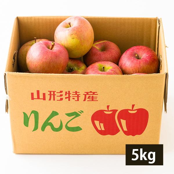 加工用におすすめの山形産ふじりんご。「キズ」「さび」「軸割れ」「色ムラ」「変形果」「着色不良」等が含まれる《加工用》商品です。ご了承の上、ご注文いただきますようお願いいたします。