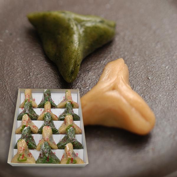 山形県産米粉を使って作られた、作和庄の山形伝承ゆべしです。昔ながらの懐かしい味わいをどうぞ。醤油こしあん・よもぎつぶあんの詰め合わせです。