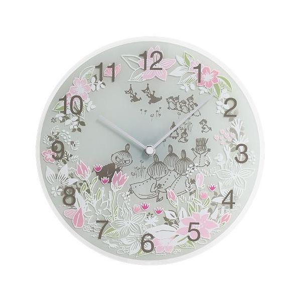 フラワーリースからムーミン谷を覗き込んでいるようなデザインのガラスクロックです。デザインは、日本人の父とデンマーク人の母を持つテキスタイルデザイナー、河東梨香さんによるもの。ガラスの透明感と厚みを活かした奥行きにより、ムーミンの世界へと引き...