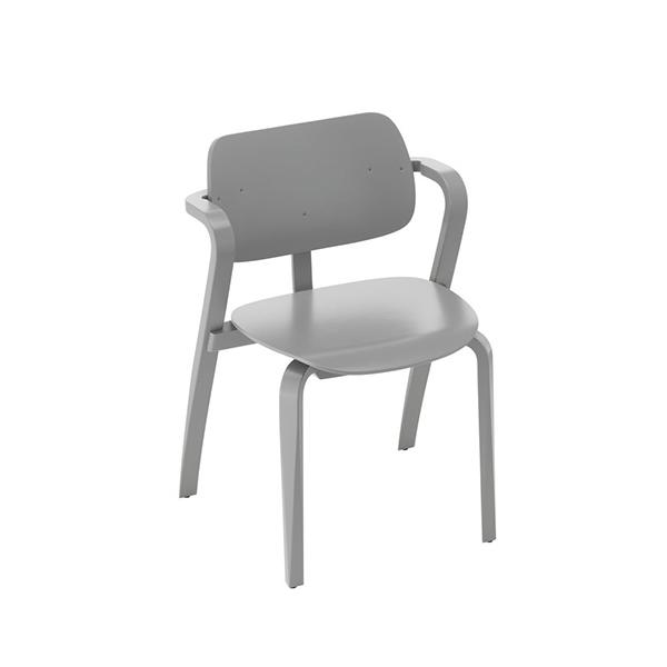 Aslak（アスラック）チェアは、フィンランド ミッドセンチュリーを代表する家具デザイナーの一人、Ilmari Tapiovaara（イルマリ・タピオヴァーラ）が手がけたアームチェア。氏の代表作である「ドムスチェア」同様、人の身体に沿った座...