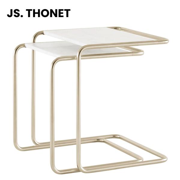 JS.THONET「EDITION NORDIC」のB97 SET NORDICは、マルセル・ブロイヤーが1933年にデザインしたクラシックなB9ネスティングテーブルからインスパイアされたサイドテーブルセットです。ジル・サンダーとのコラボレ...