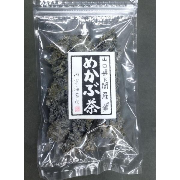 山口県下関で採れためかぶを加工しました。熱湯を入れ1,2分待ちかきまぜてからお飲みください